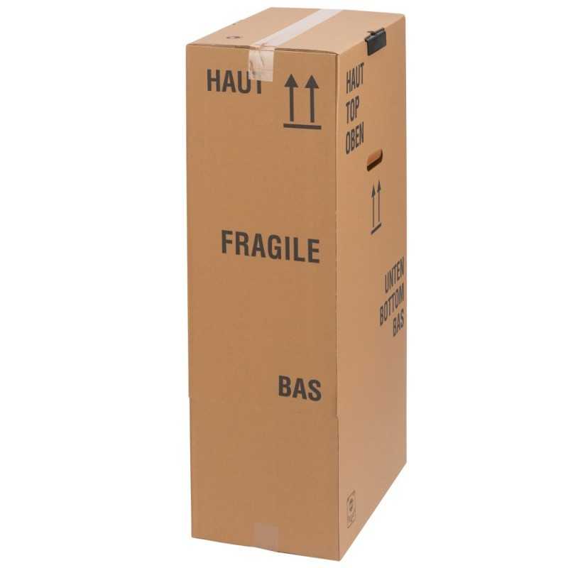 Caisse carton penderie 500 x 300 x 1000mm