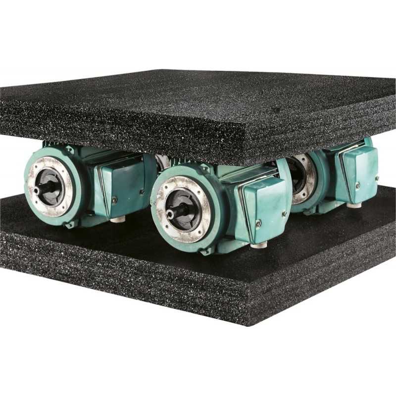 Plaque mousse polyéthylène BLANC 600 x 600mm