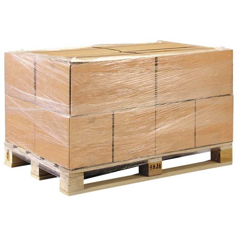 Film pré-étiré manuel soufflé transparent - palette complète de 162 ...