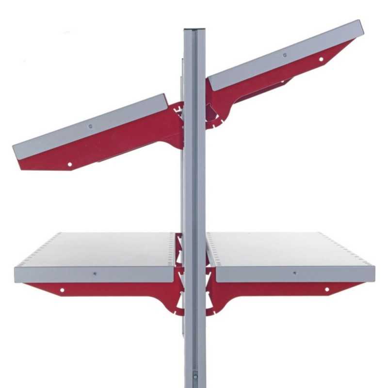 TABLETTE MÉTALLIQUE 800 X 300 X 30 mm