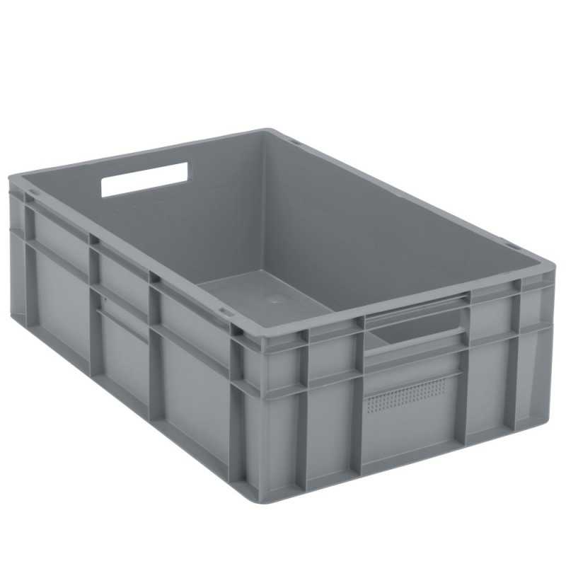 Bac plastique gerbable multi-usages norme Europe - Poignées ouvertes ...