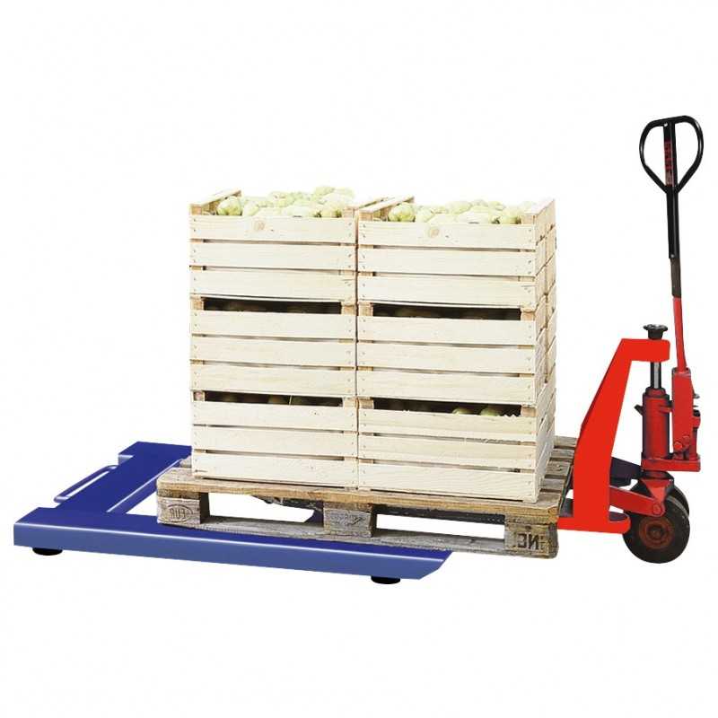 Pèse-palette 2 tonnes charge utile 2000 kg