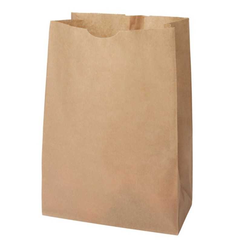 Sac kraft à soufflets 22 x 30 x 12cm