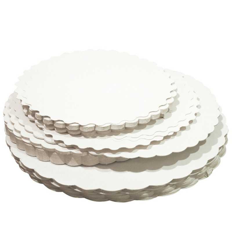 Rond pâtissier carton blanc diamètre 32cm