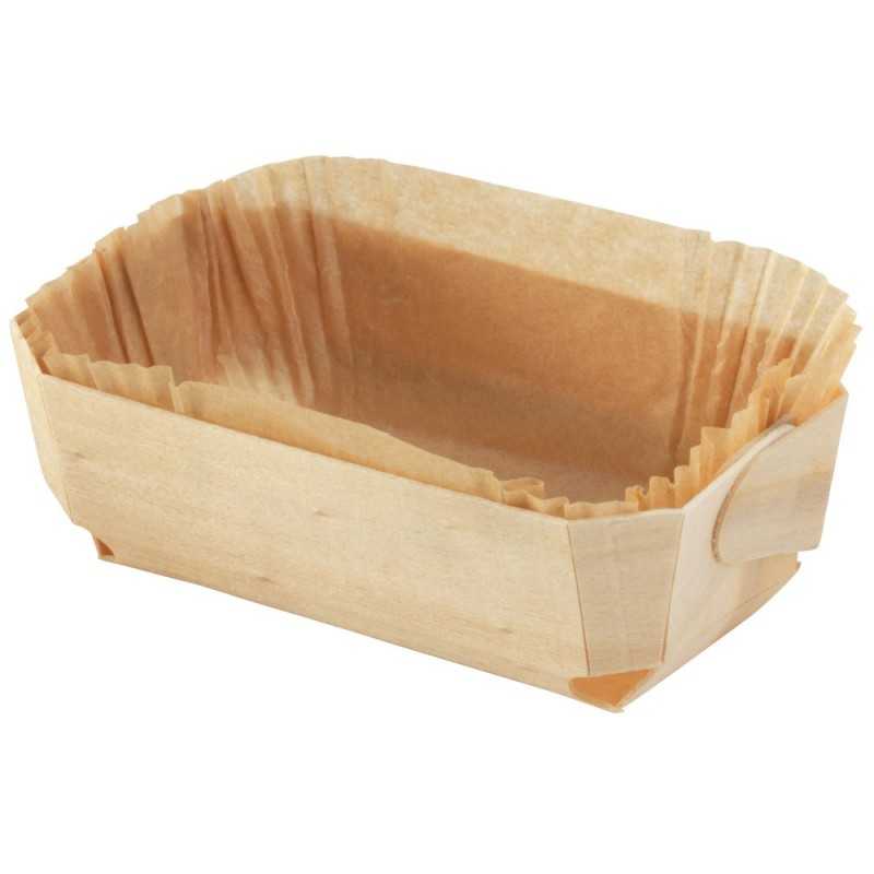 Moule de cuisson en bois 185 X 115 X 60mm